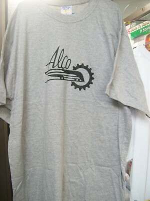 ALCO SCREEN PRINTED T SHIRT GREY size XL | eBay Australia