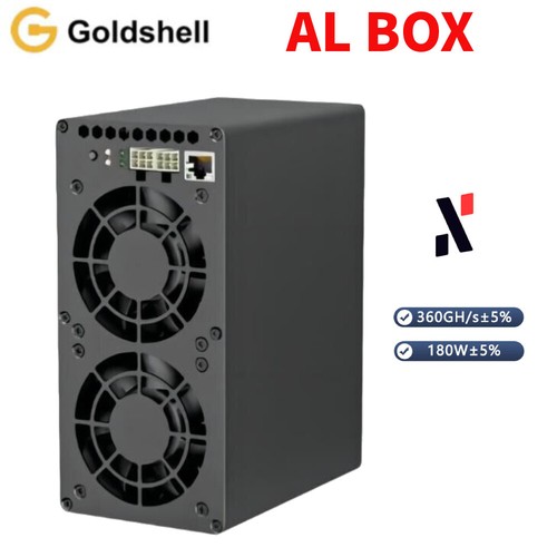 Goldshell AL BOX ALPH miner hashrate 360GH/S 180W -No PSU | eBay