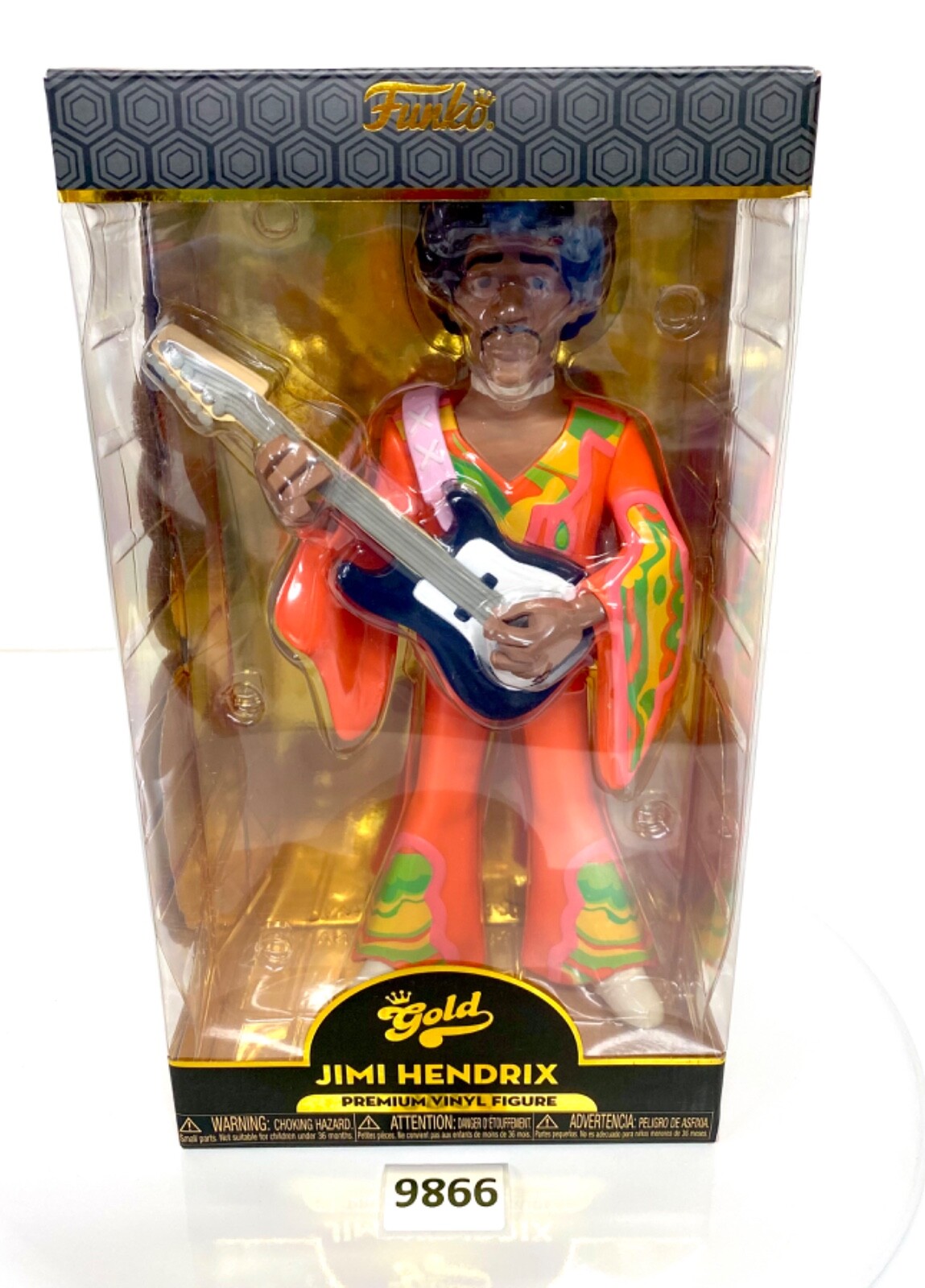 Funko Gold Jimi Hendrix Premium Vinyl Figure Jimi Hendrix 12” inch ...