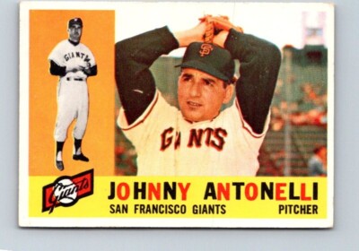 1960 TOPPS BASEBALL #80 JOHNNY ANTONELLI MID GRADE KZ | eBay