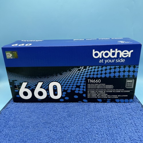 Brother TN660 Black High Yield Toner Cartridge - New | eBay