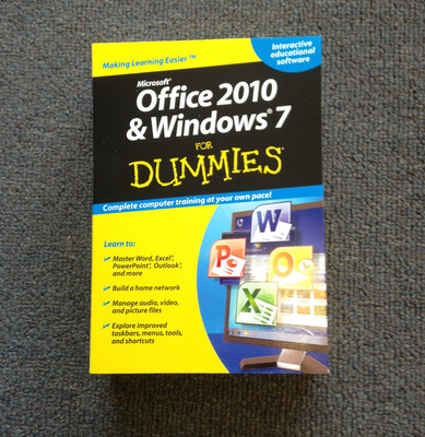 Office 2010 & Windows 7 For Dummies Interactive Educational Software | eBay
