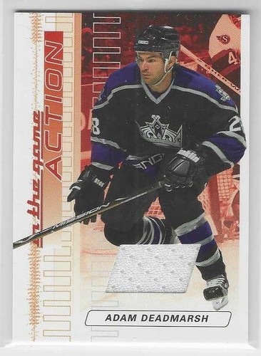2003-04 ITG Action Game Used Jerseys #M-17 ADAM DEADMARSH Kings | eBay