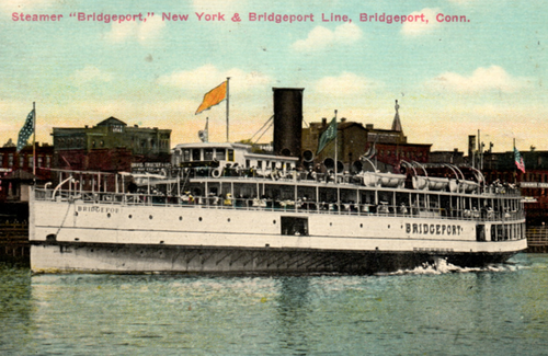 Steamer Steam Ship Bridgeport CT Connecticut Postcard | eBay