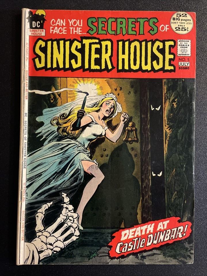 SECRETS OF SINISTER HOUSE #5 + SECRETS OF HAUNTED HOUSE #1 + DC 14 ...