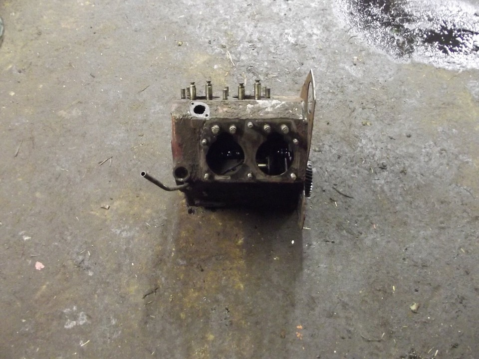 Bobcat 610 600 500 444 Wisconsin VH4D Cast Iron Engine Block With ...