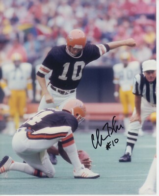 Chris Bahr #0 8x10 Signed Photo w/ COA Cincinnati Bengals - | eBay