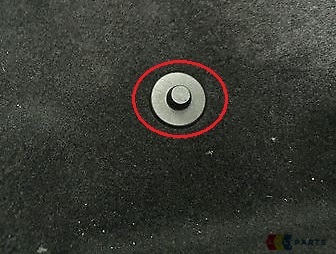 NEW GENUINE AUDI FLOOR MAT FASTENER CLIPS CARPET BRACKET COVERS 4+4 PCS ...