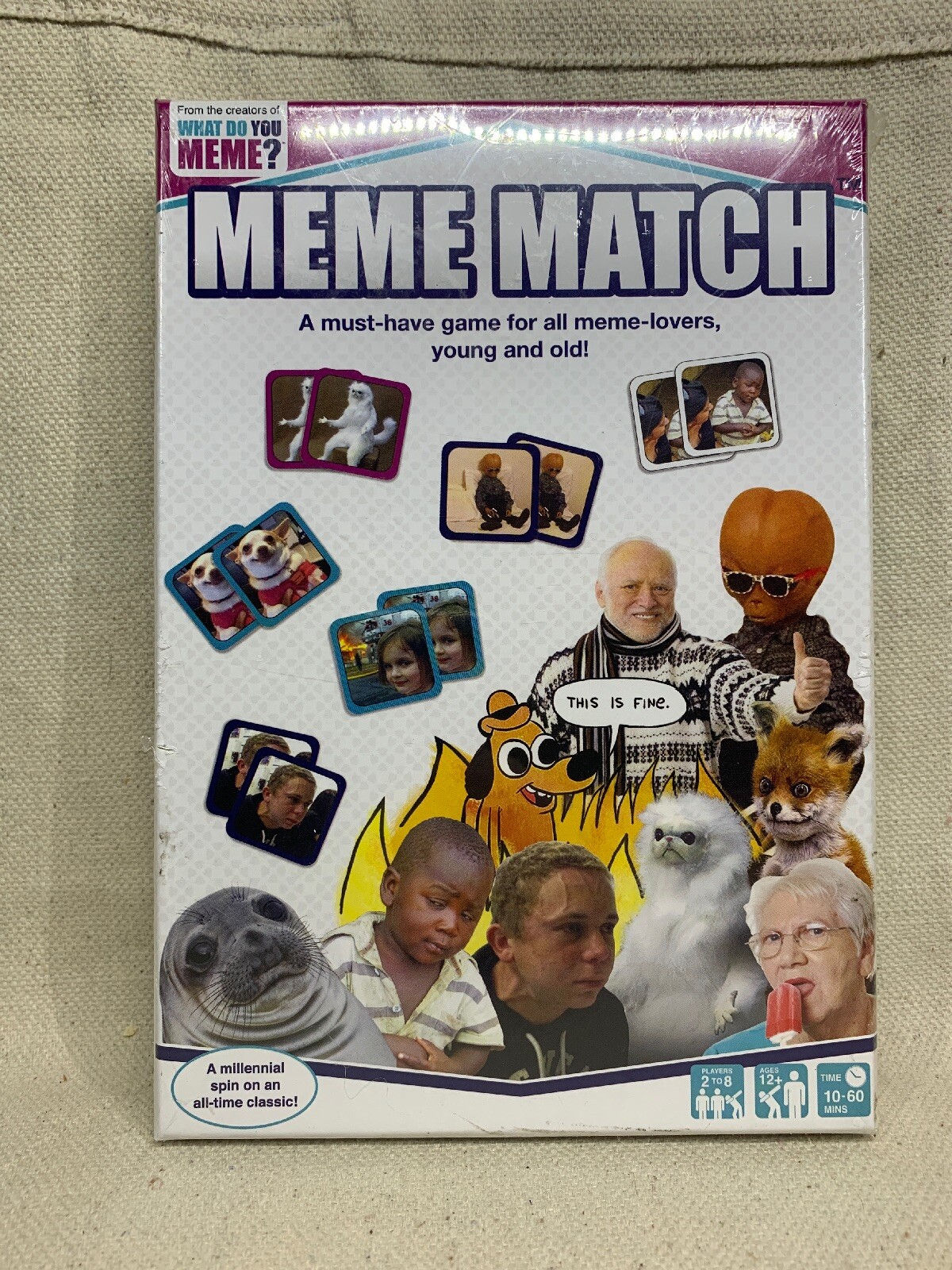 Meme Match by What Do You Meme, Memory Game - New/Sealed
