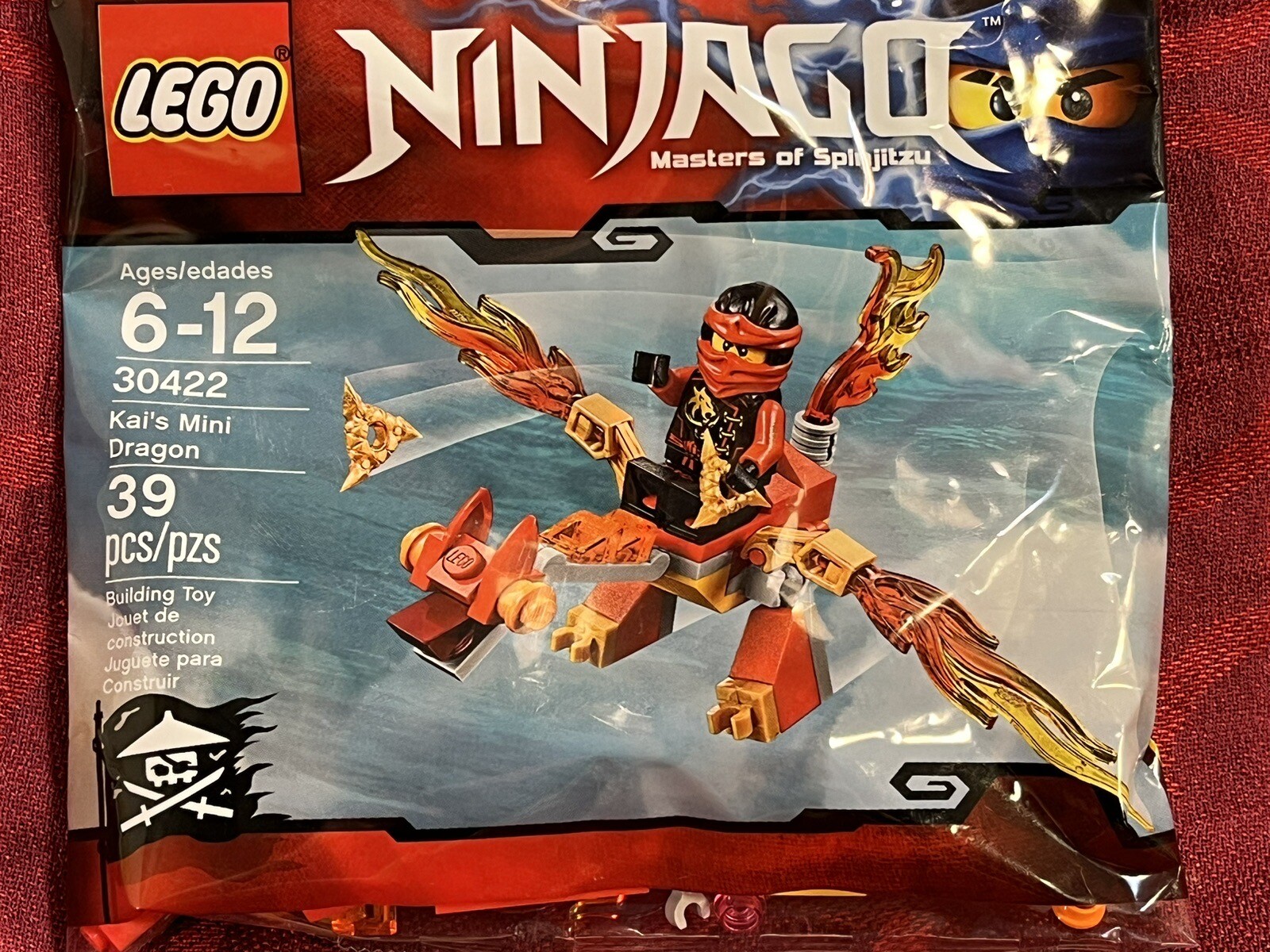 LEGO 30422 Ninjago Kai’s Mini Dragon (2016) Polybag NEW -- 6433 ...