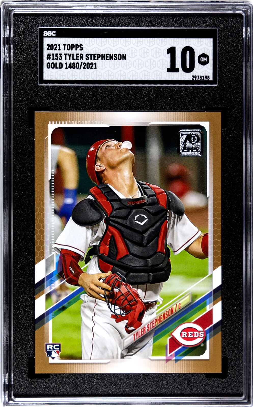 2021 Topps - Tyler Stephenson #153 Gold /2021 (RC) for sale online | eBay