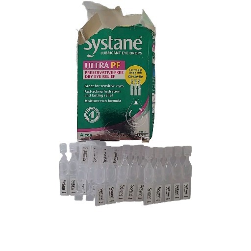DAMAGED BOX Systane Ultra PF Lubricant Eye Drops - 0.7ml 25ct Exp09 ...