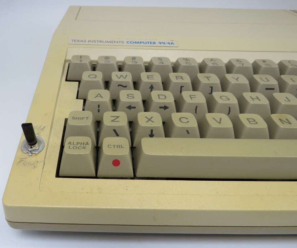 Texas Instruments Ti-99/4A Vtg Home Computer TESTED COMPLETE IN BOX ...