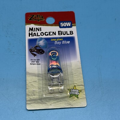 Zilla Mini Halogen Bulb Day Blue 50W NEW #CU | eBay