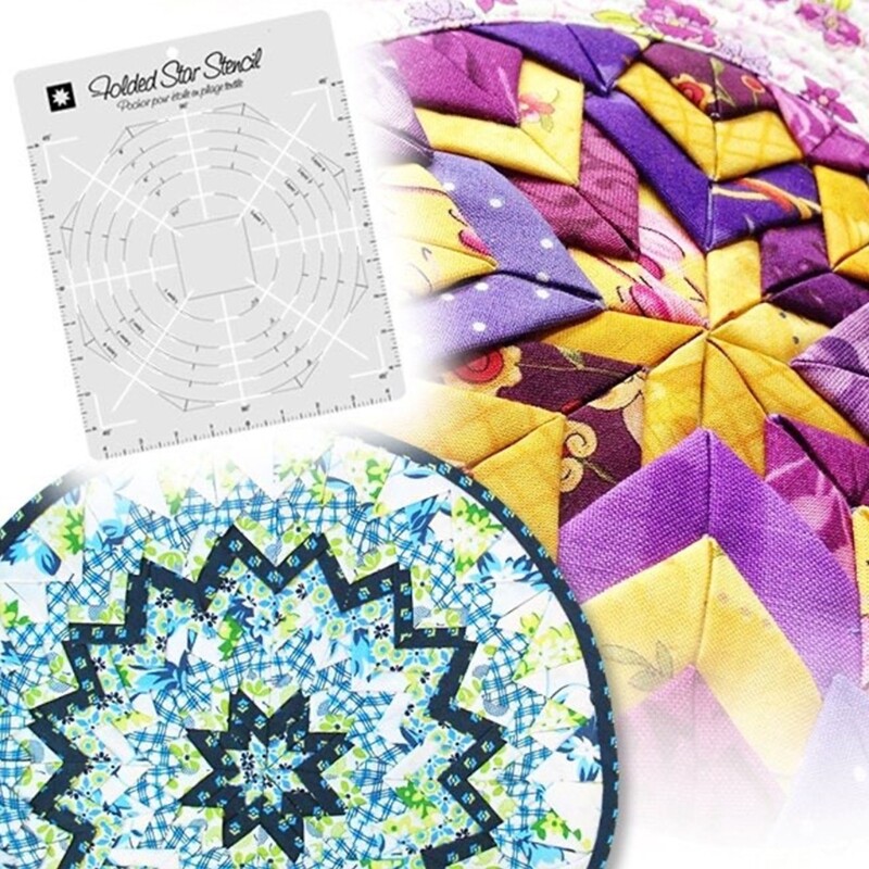 Sewing Guide Template Patchwork Guide Ruler for Making Hexagon Polygon ...