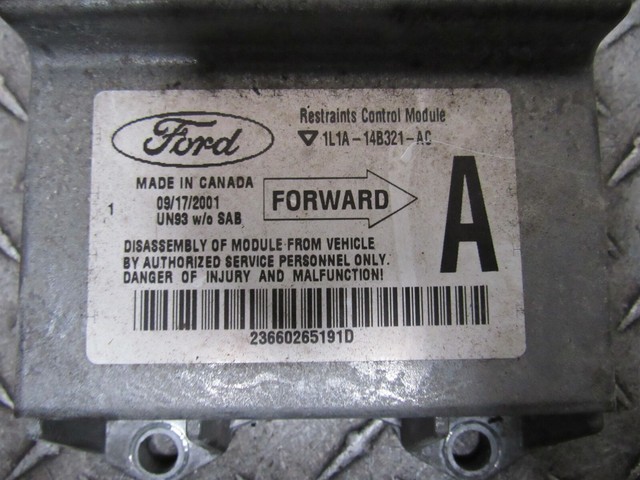 2001 Ford Expedition Restraints Control Module 1l1a-14b321-ac OEM for ...