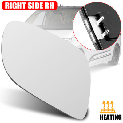 Right Side Door Mirror Glass Backing Plate Heated Convex For VW AMAROK ...