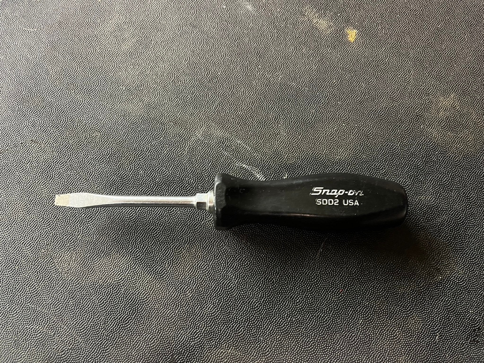 Snap-On Black Flat Blade Screwdriver SDD2 | eBay