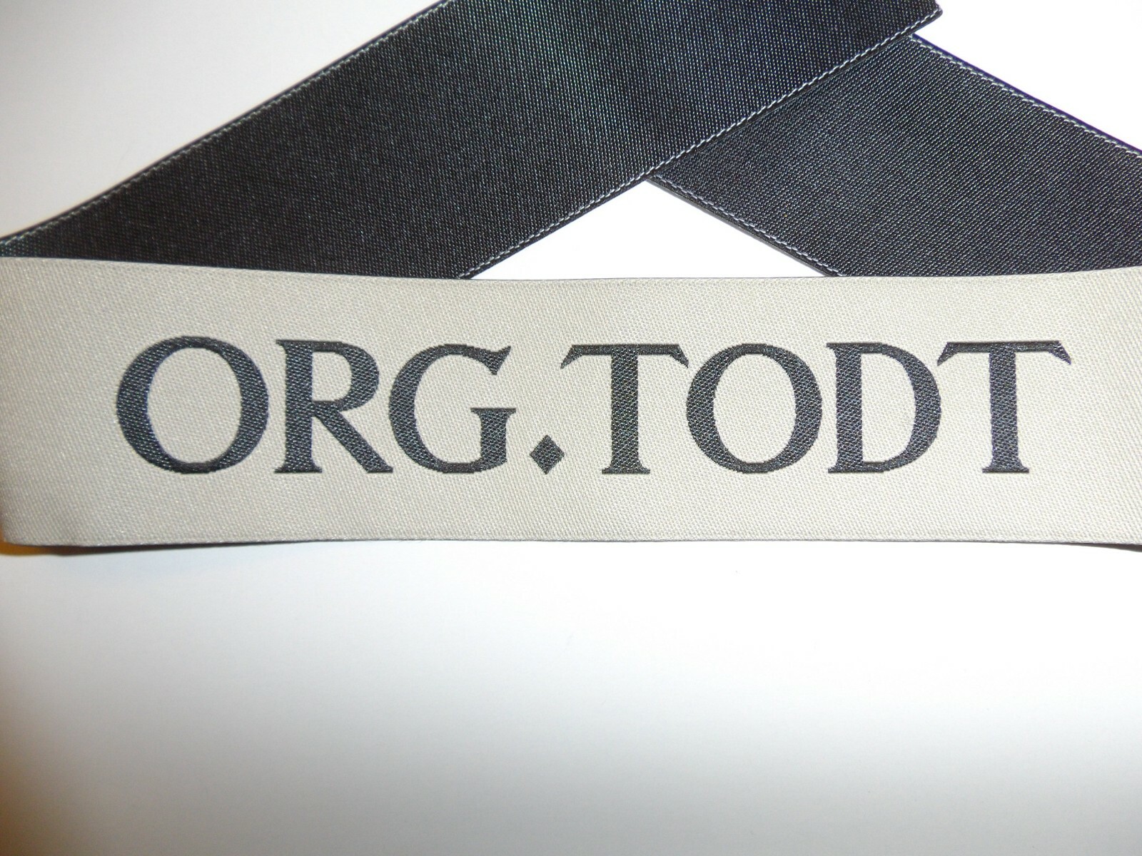 b3171 WW2 German Army Org TODT cuff title organization R18E | eBay