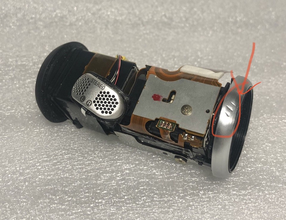 OEM Sony DCR-IP5 Micro MV Camera Lens & Microphone Assembly Parts ...