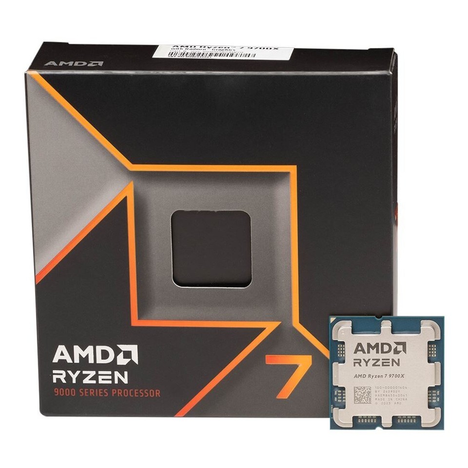 🔥AMD Ryzen 7 9700X Granite Ridge AM5 3.80GHz 8-Core Boxed Processor ...