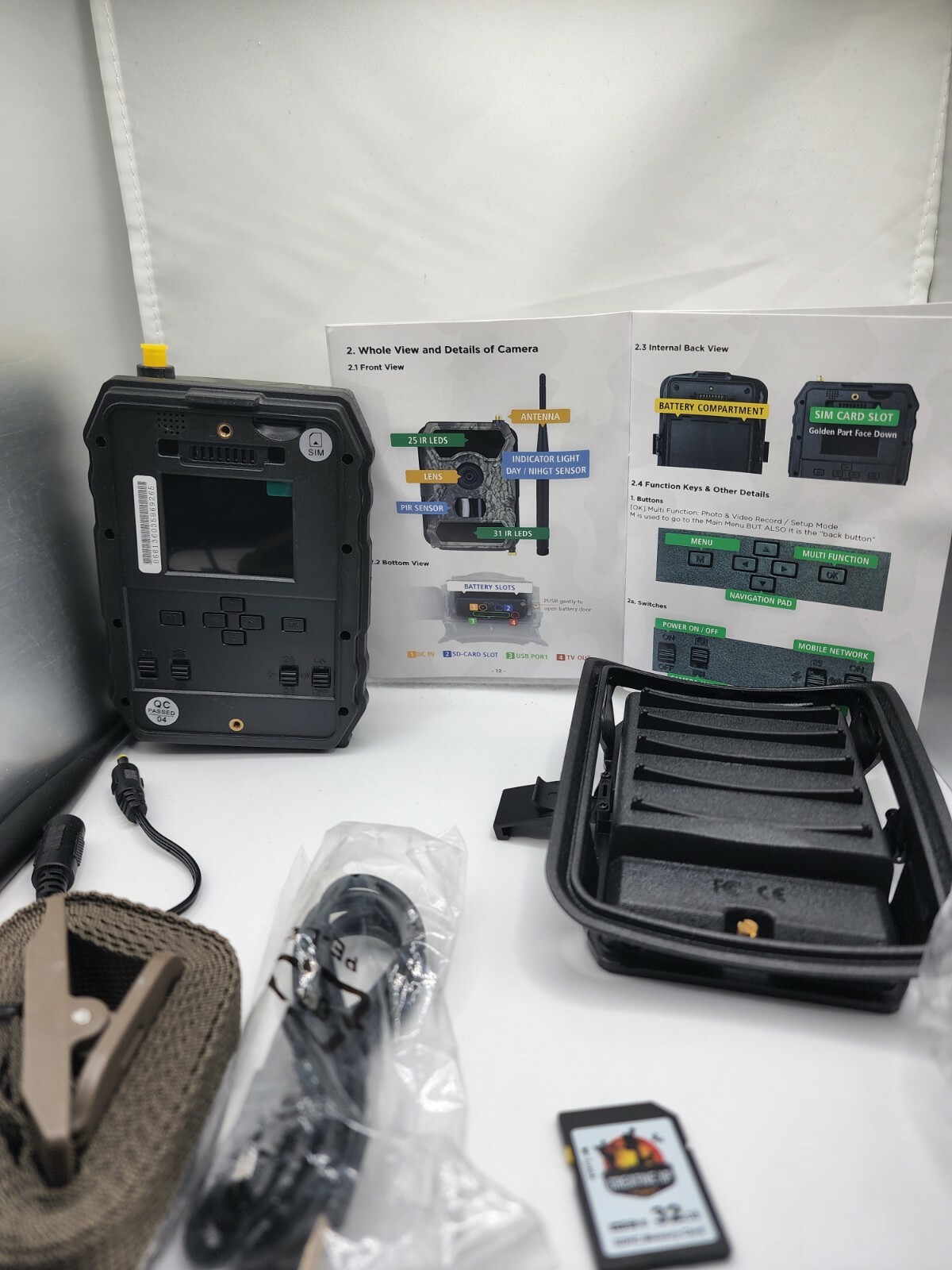 Creative XP 3g Cellular Trail Cameras Outdoor WiFi Full HD Wild Game ...