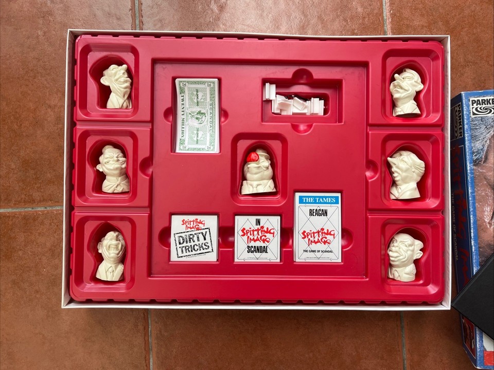 Spitting Image Board Game by Parker - Complete (062504SI) | eBay UK