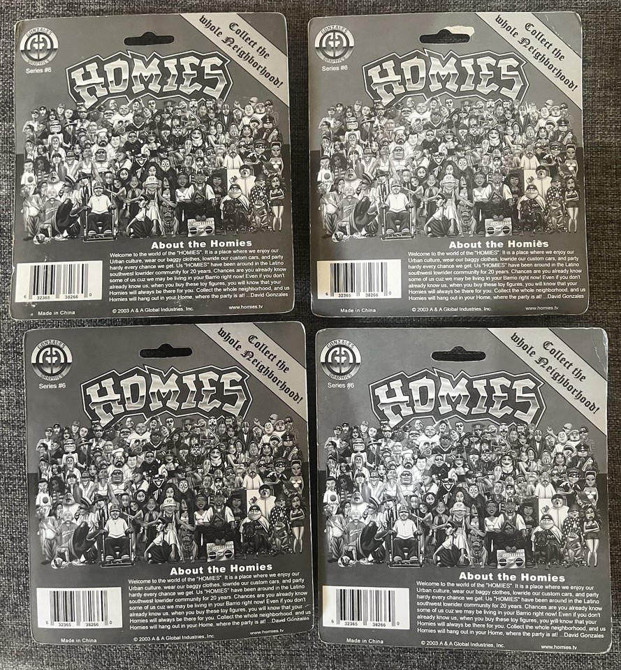 Homies Complete Series 6 Lot Of 24 Figures | eBay