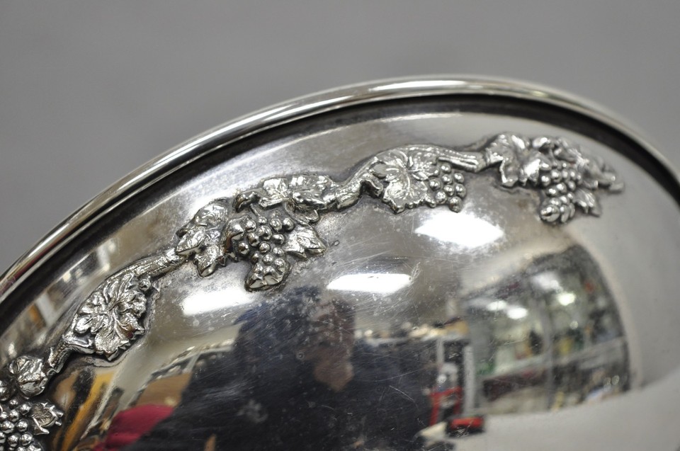 Vintage RS Co Sheffield Silver Plated Trophy Cup Pedestal Compote Fruit ...