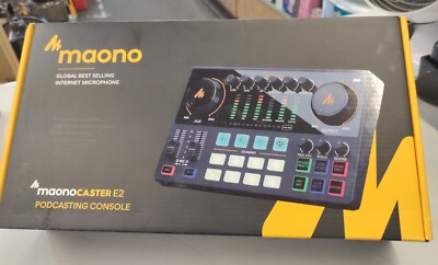 MAONO Audio Interface, MaonoCaster 10-Channel Podcast mixer with Pro ...