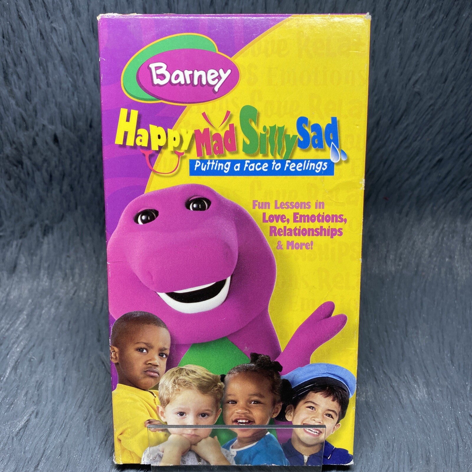 Barney - Happy, Mad, Silly, Sad VHS Tape 2003 Putting A Face to ...