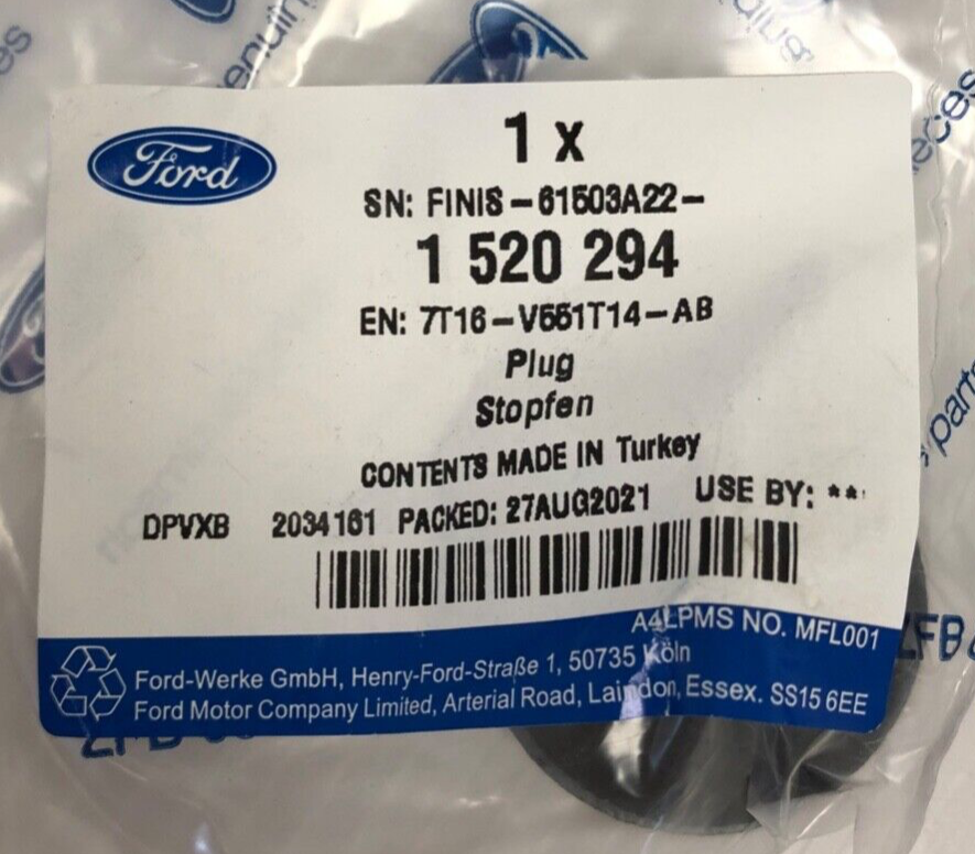 Ford 1520294 Roof Rack Body Fixing Plug for sale online | eBay