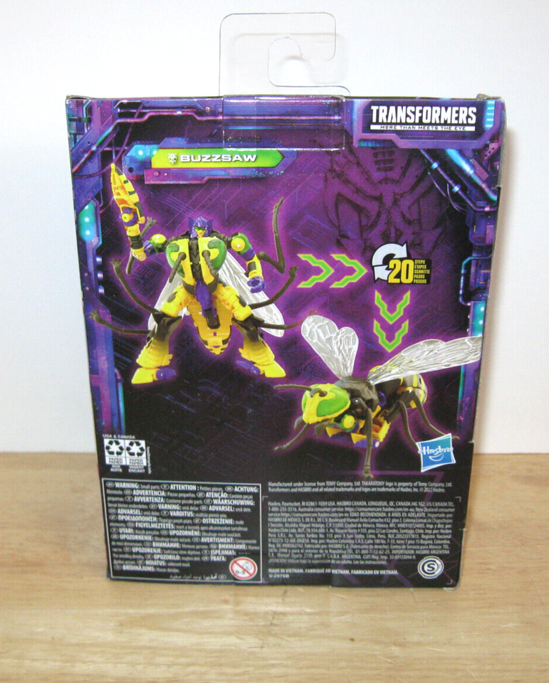 Transformers Legacy ~ Deluxe Class Predacon Buzzsaw ~ NIP SEALED IN ...