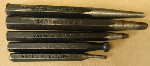 MATCO TOOLS 5PC PUNCH AND CHISEL SET | eBay