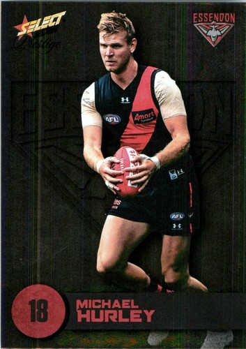 2021 ESSENDON BOMBERS AFL Card MICHAEL HURLEY Footy Stars Prestige ...