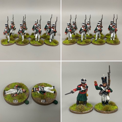 RUSSIAN LINE INFANTRY NAPOLEONIC WAR 28MM HISTORICAL WARGAMING SHARP PRACTICE | eBay