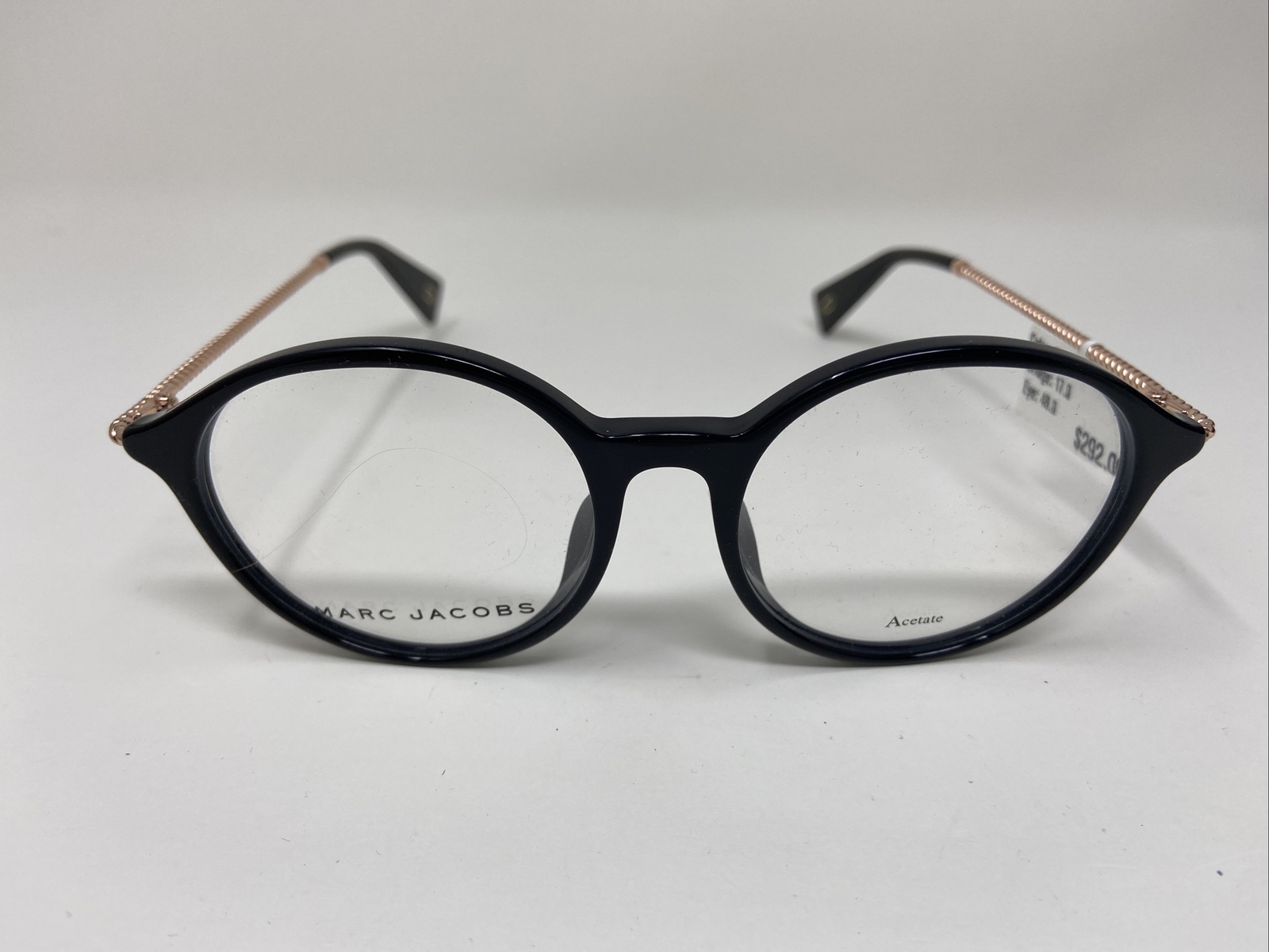 MARC JACOBS EYEGLASSES FRAME 260/F 807 148/17/140 BLACK GOLD JC14 | eBay