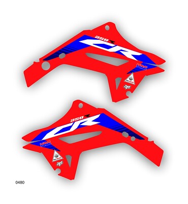 CR125 250 2002-2007 (NEW 2022 STYLE POLISPORT RESTYLE SHROUD GRAPHICS ...