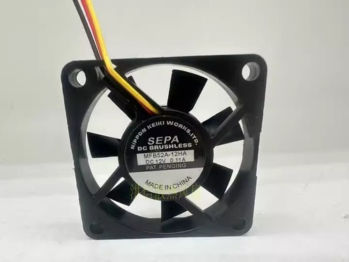 SEPA MFB52A-12HA 5010 DC12V 0.11A 5CM 3-Wire Silent Cooling Fan | eBay