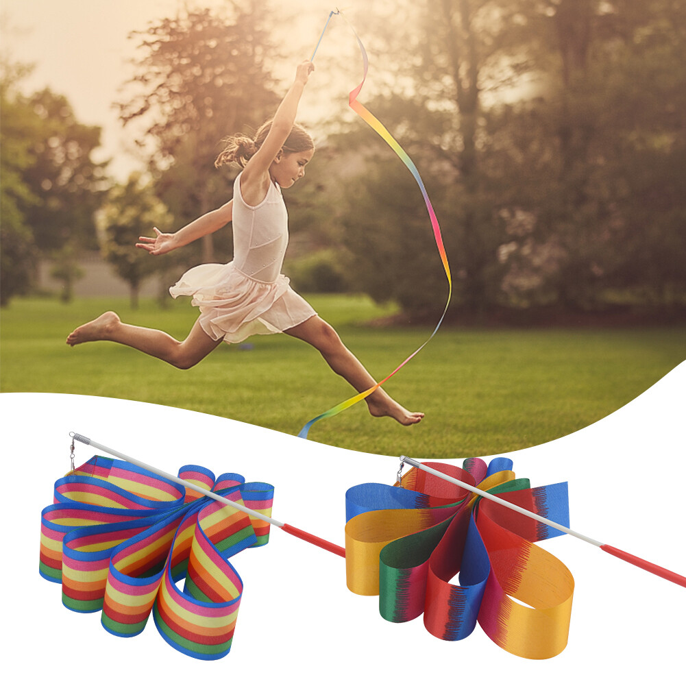 Dance Ribbon Kids Dancer For Gymnastics Performance Party Favors With ...