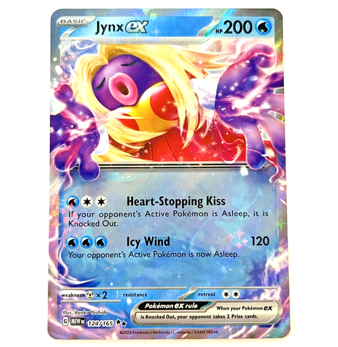Pokémon 151 - Jynx EX - Ultra Rare NM+/MINT - 124/165 | eBay