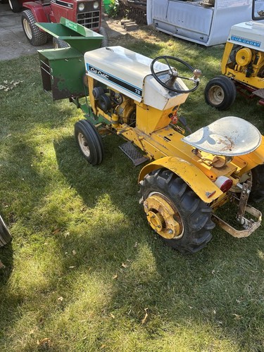 Cub Cadet 73 Garden Tractor W/Mighty Mac Chipper | eBay
