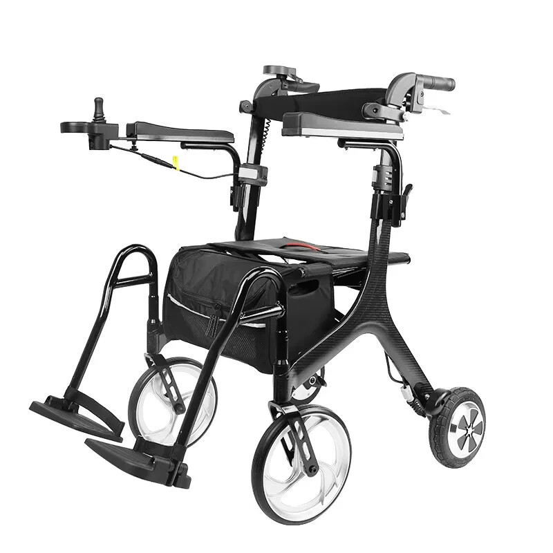 Carbon fiber Multifunctional Electric Walker Rollator | eBay
