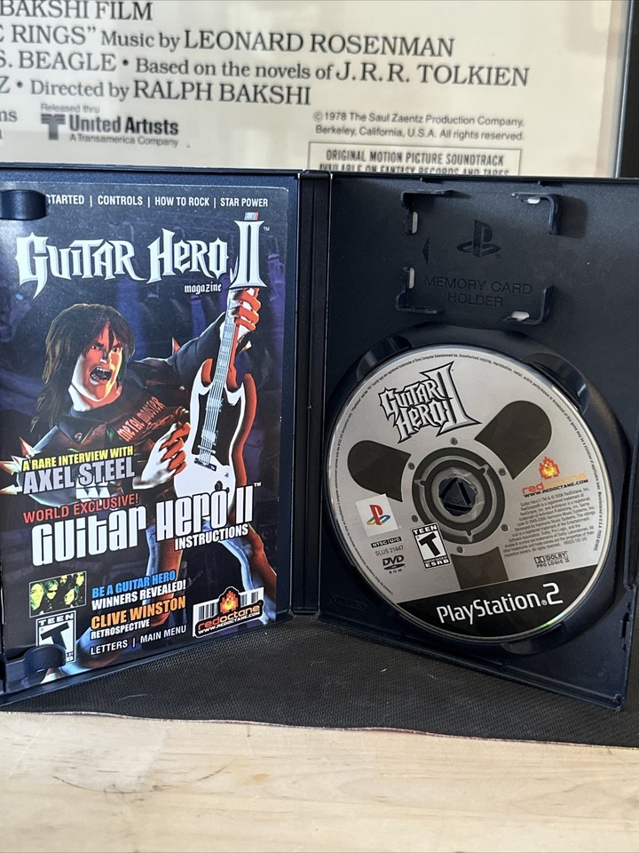 Guitar Hero II (PlayStation 2 PS2) Complete Game CIB With Manual ...