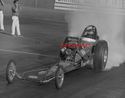"Unknown" Mid '60's BLOWN Front Engine "SlingShot" Top Fuel Dragster ...