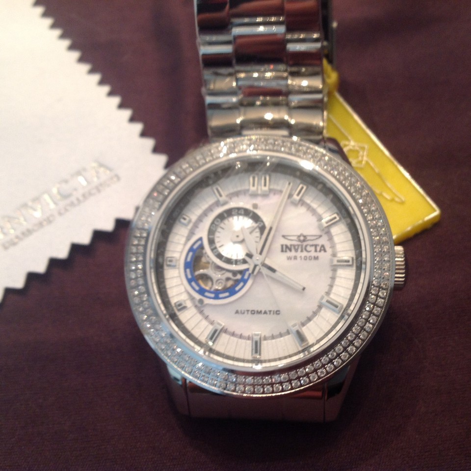 Invicta 44mm Pro Diver Elite Diamond Collection Auto/Mech .75ctw ...