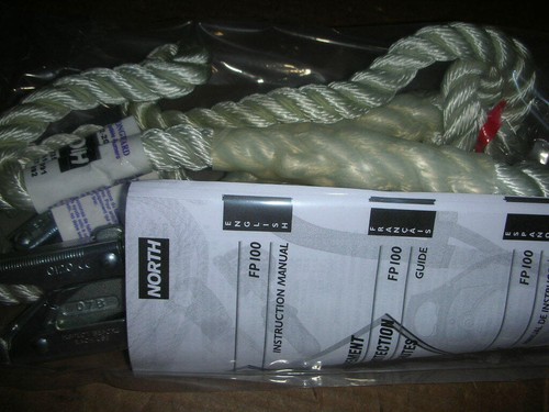 North Honeywell Miller 732-201-071 Saf-T-Climb 9' Saf-T-Lanyard Nylon ...