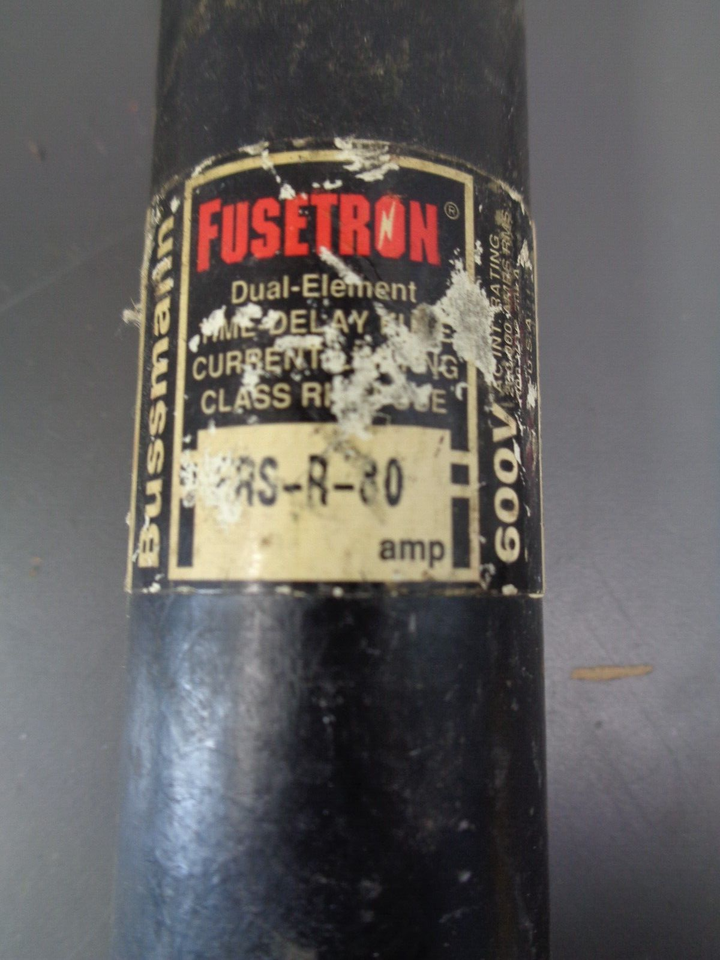 Nice Bussmann Fusetron FRS-R-80 Amp Fuse 600V Class RK5 | eBay
