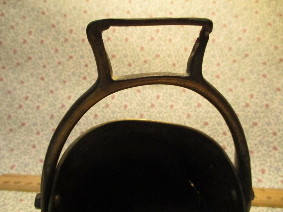 Very Old Solid Bronze SIDE SADDLE? Footed Stirrup for 1 1/2" Stirrup ...
