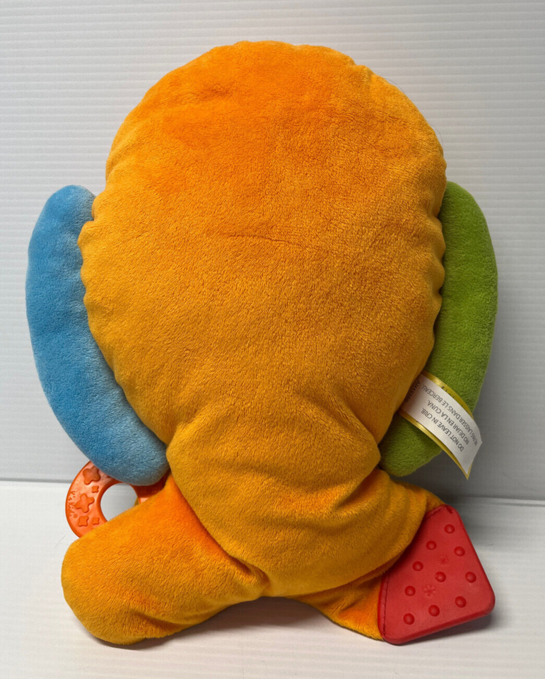 Melissa and Doug Flip Fish Plush K's Kids Baby Sensory Learning Crinkle ...